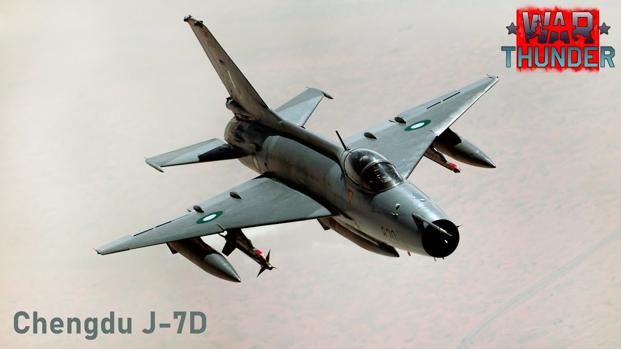 Warthunder - [CHN] Chengdu J-7D - Map: Zhengzhou (Air Arcade) - YouTube