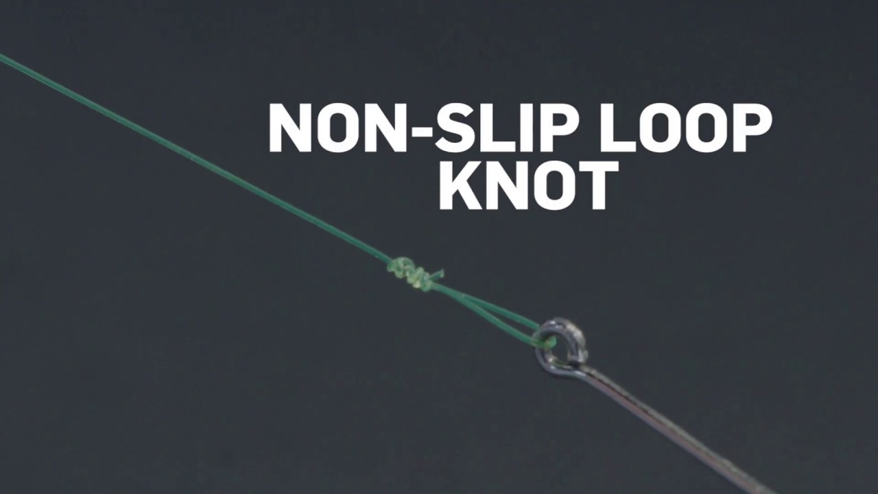 Non-Slip Loop Knot - YouTube