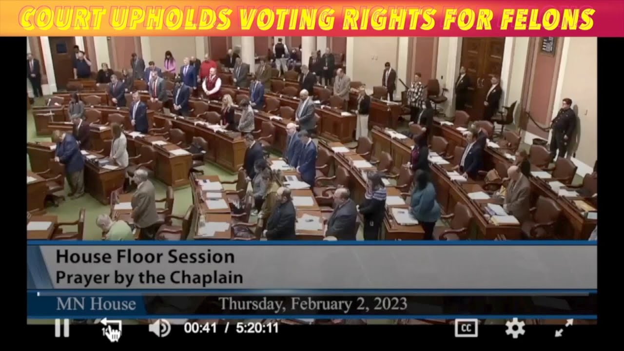 Court Upholds Minnesota Felon's Right To Vote - YouTube