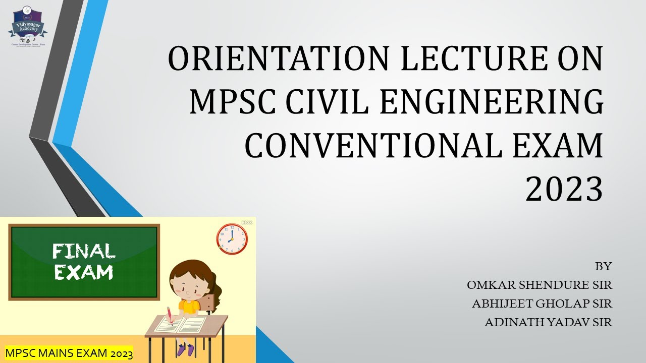 ORIENTATION LECTURE - YouTube