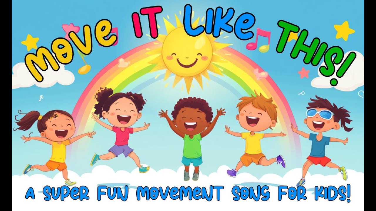 🎉 The MOST FUN Kids Exercise Song Ever! 💪 Jump, Dance & Move with Us ...
