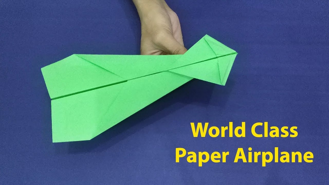 World Class Paper Airplane That Fly Far Like A World Record Paper world-class-paper-airplane-that-fly-far-like-a-world-record-paper