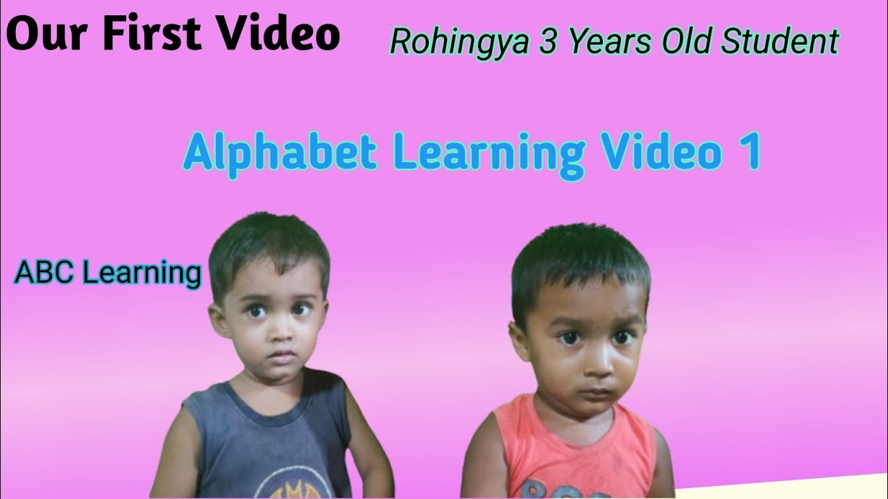 Our First Video English Alphabet Learning - YouTube