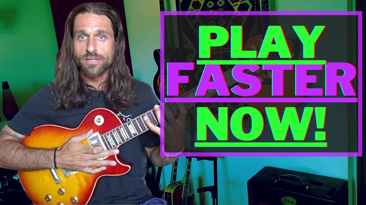Want To Play FAST? - Here's How The PROS Do It - Guitar Lesson - YouTube