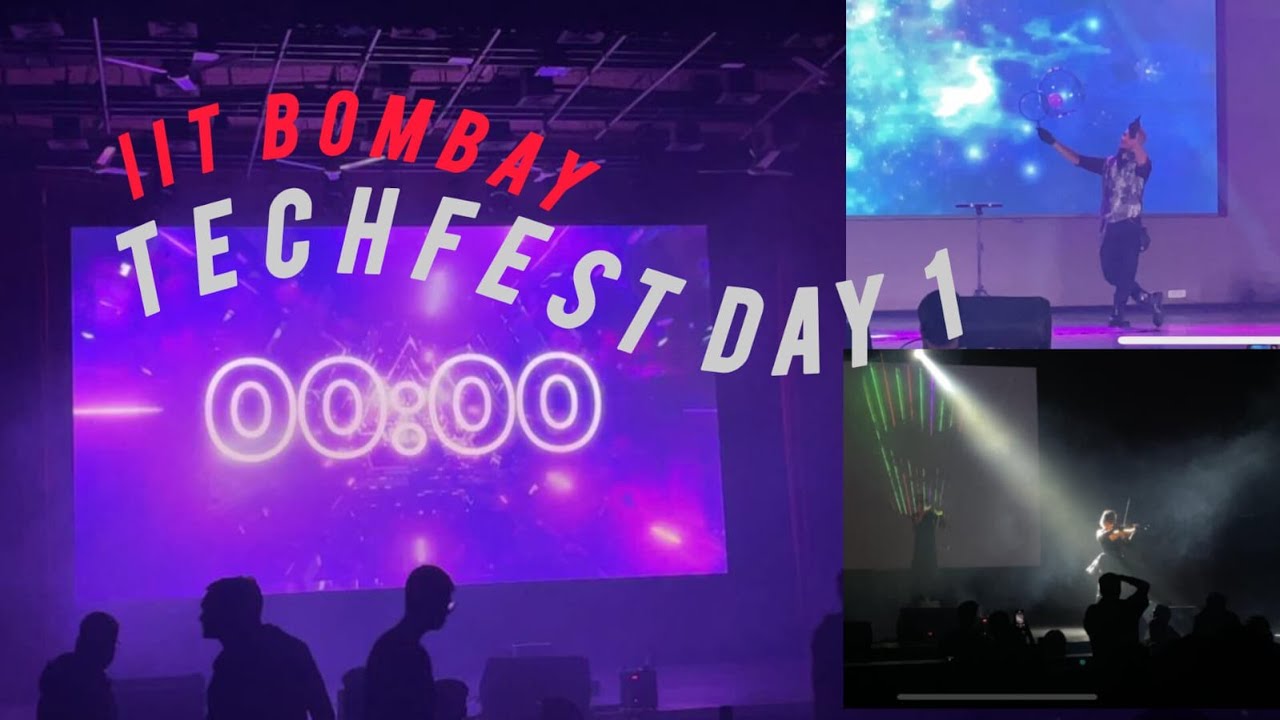 Techfest 2024 day 1 || vlog || IIT Bombay - YouTube