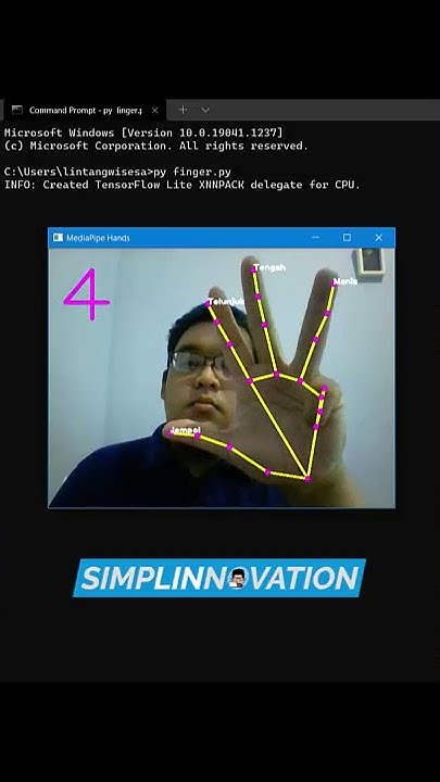 Finger Counter Using OpenCV & MediaPipe - YouTube