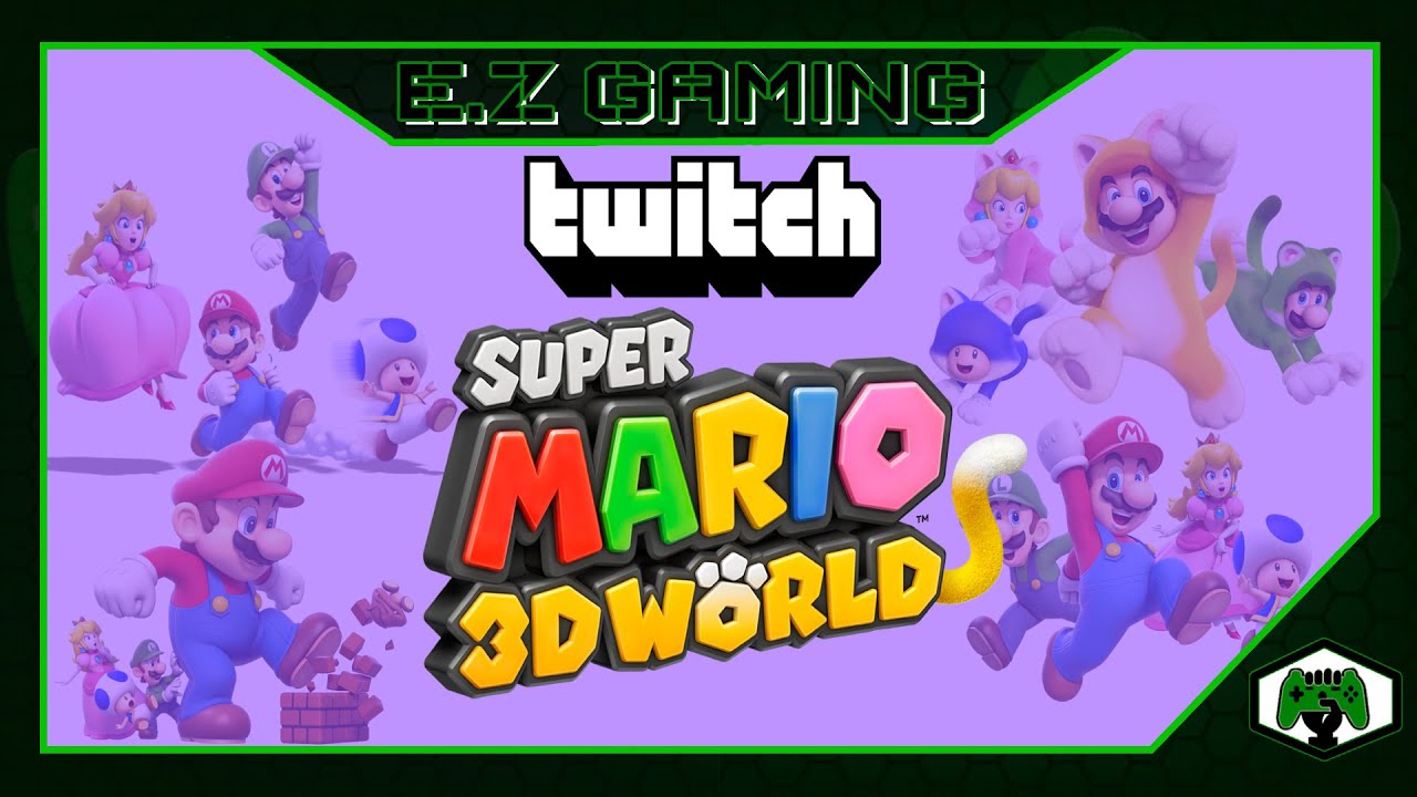 E.Z Gaming: "It's a Mario Monday" Team Work Works Sometimes? - #twitch ...