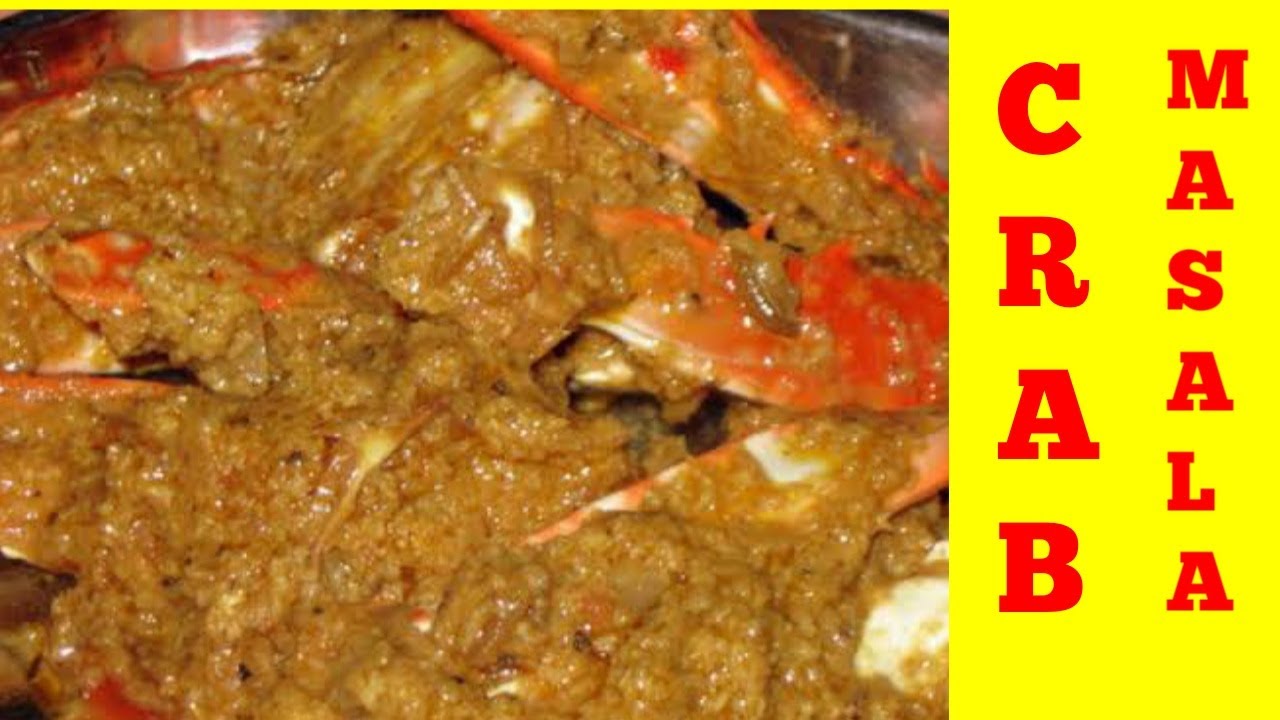 Crab masala for beginners||crab gravy subtitle in english||Crab curry ...