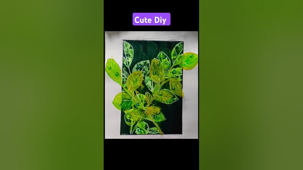 Cute Easy Diy painting tutorial#diy #art #painting #drawingtutorials # ...