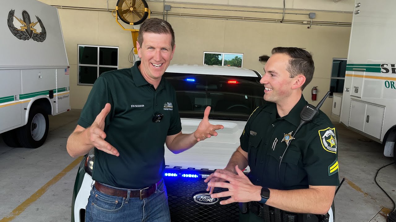 OCSO Live Vehicle Tour: Patrol Vehicle - YouTube