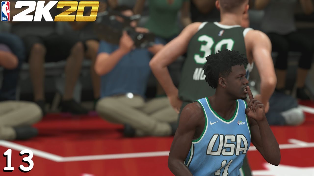 NBA 2K20 My Player Walkthrough Gameplay Part 13 | Rising Stars (PS4 Pro ...
