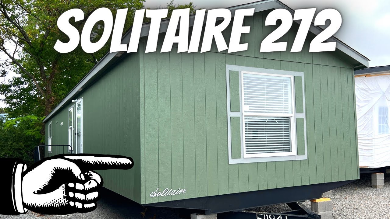 Solitaire Homes AN272 Tour | Interior | Single Wide Manufactured Home ...