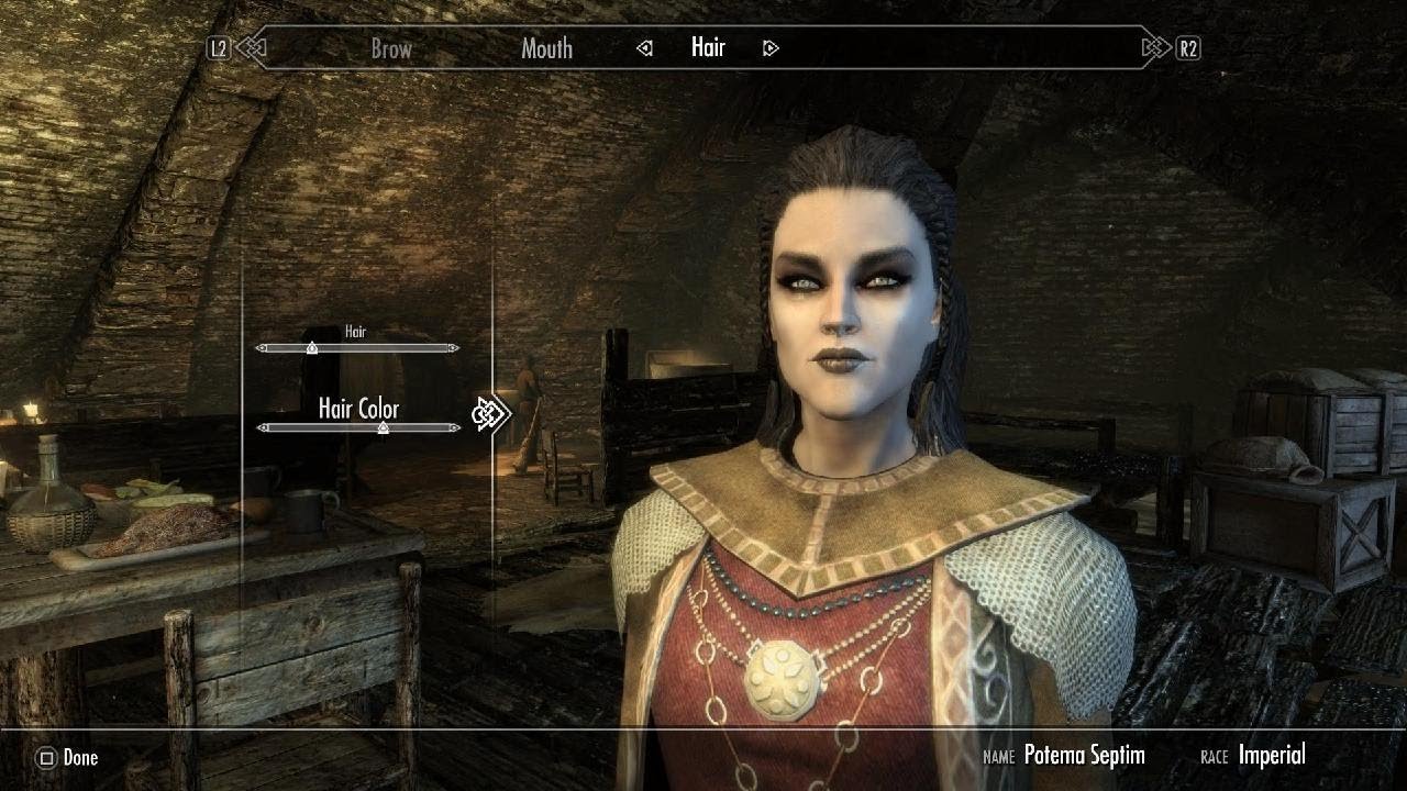 Skyrim: How to make Potema the Wolf Queen - YouTube
