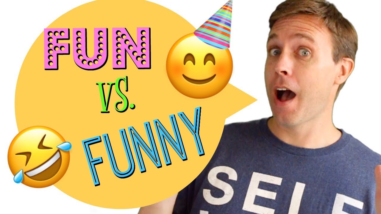 FUN vs FUNNY | Confusing Words in English 🤔 - YouTube