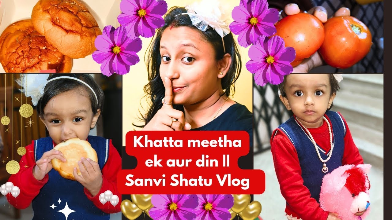 khatta meetha ek din || Sanvi Shatu vlog #bengalivlog #banglavlog #vloggersofyoutube #vlog - YouTube