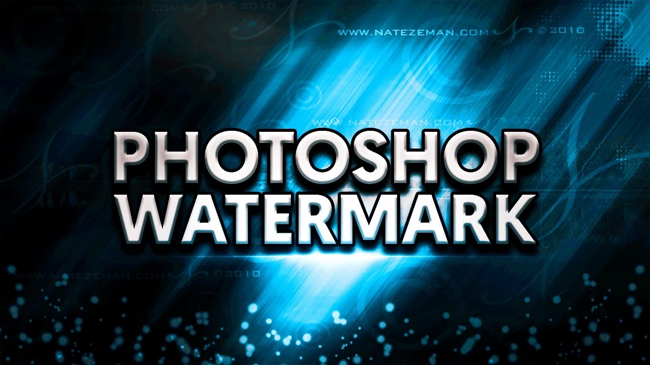 How To Create A Watermark In Photoshop YouTube how-to-create-a-watermark-in-photoshop-youtube