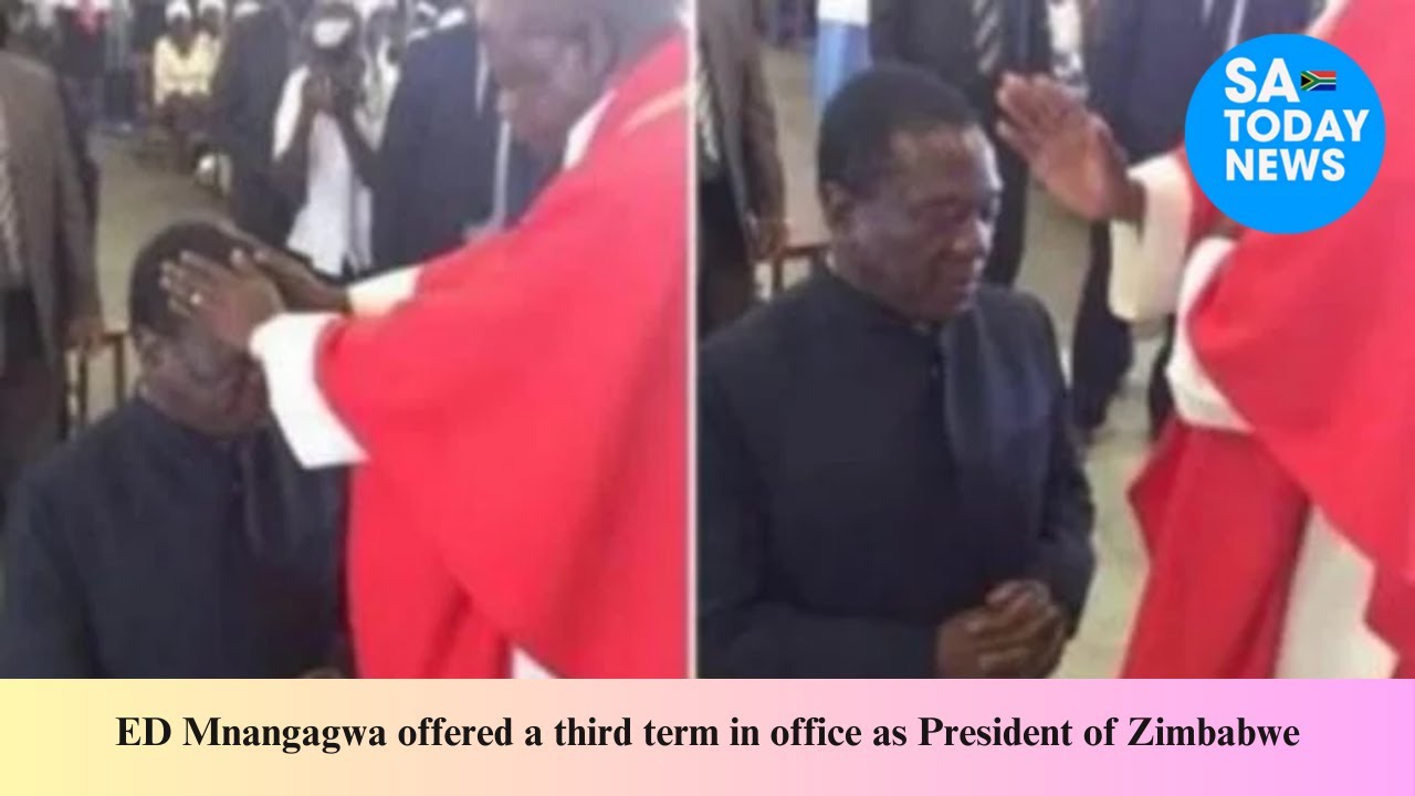 ED Mnangagwa offered a third term in office as President of Zimbabwe ...
