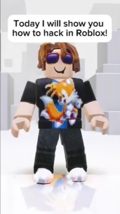 How to hack in Roblox! - YouTube