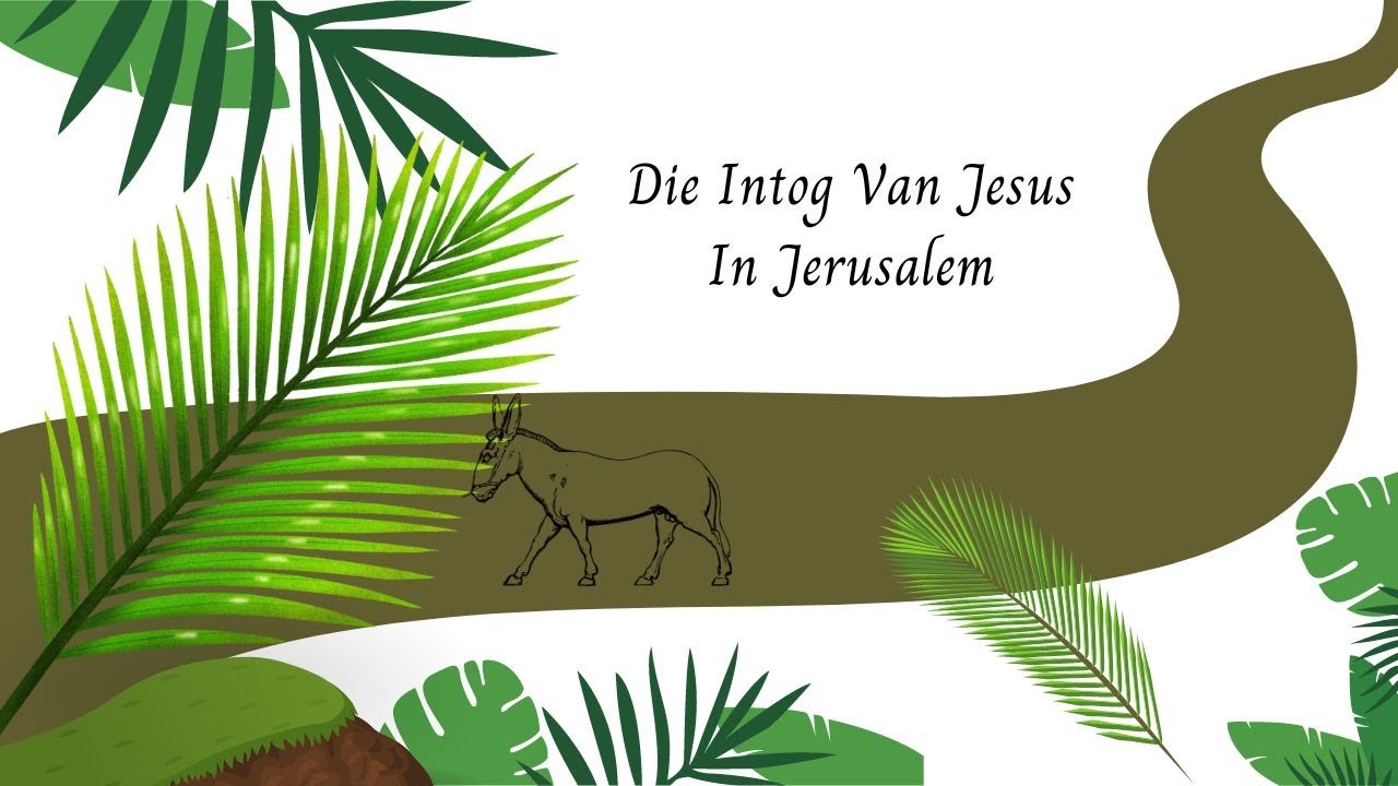 Die Intog Van Jesus In Jerusalem - YouTube