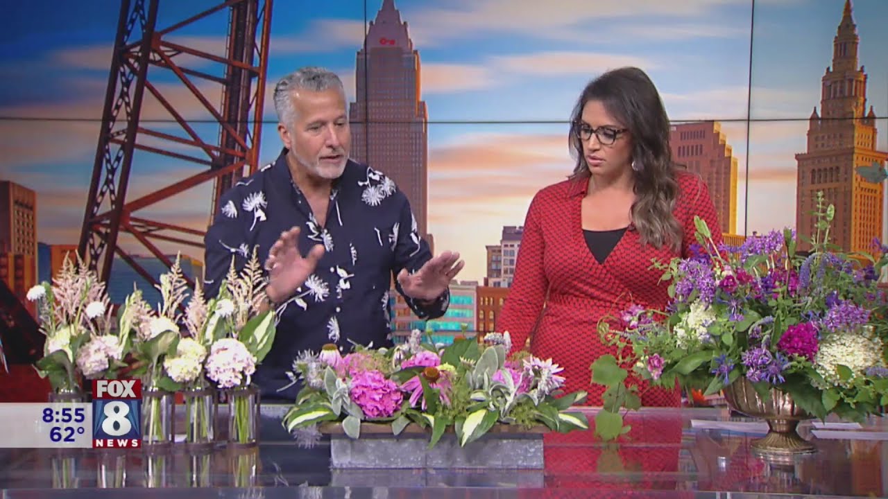 Summer flower arrangements from your backyard picks - YouTube