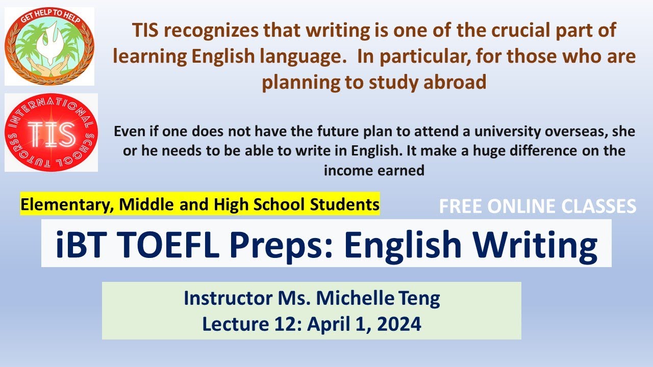 240401 Kak. Michelle Writing Class Helps Elementary Students (G4-6) to ...