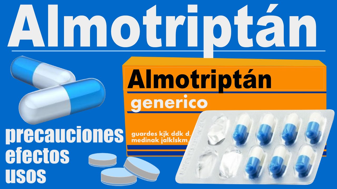 ALMOTRIPTAN para que sirve reacciones migraña dolor agudo - YouTube