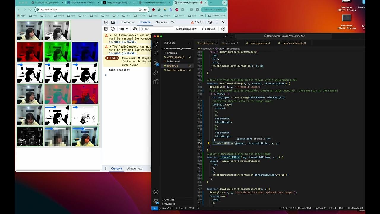Image processing app - YouTube