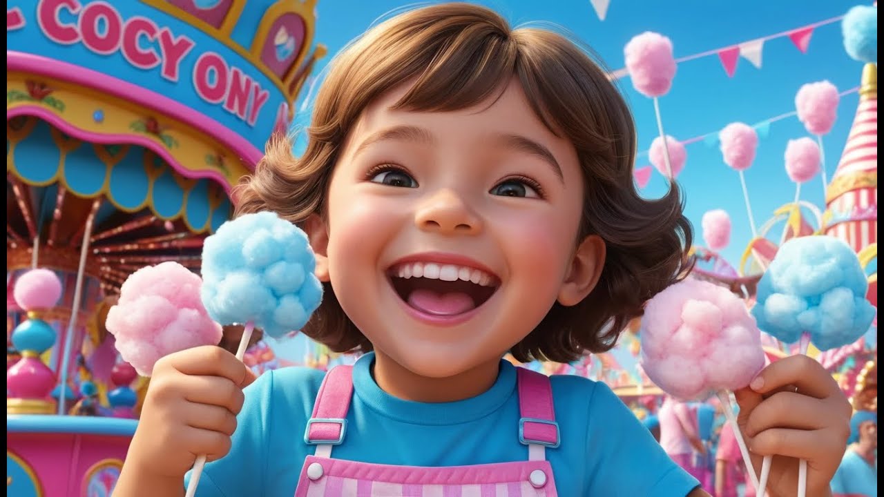 Cotton Candy, Sweet and Light Delight | Fun Sweet Treat Song for ...
