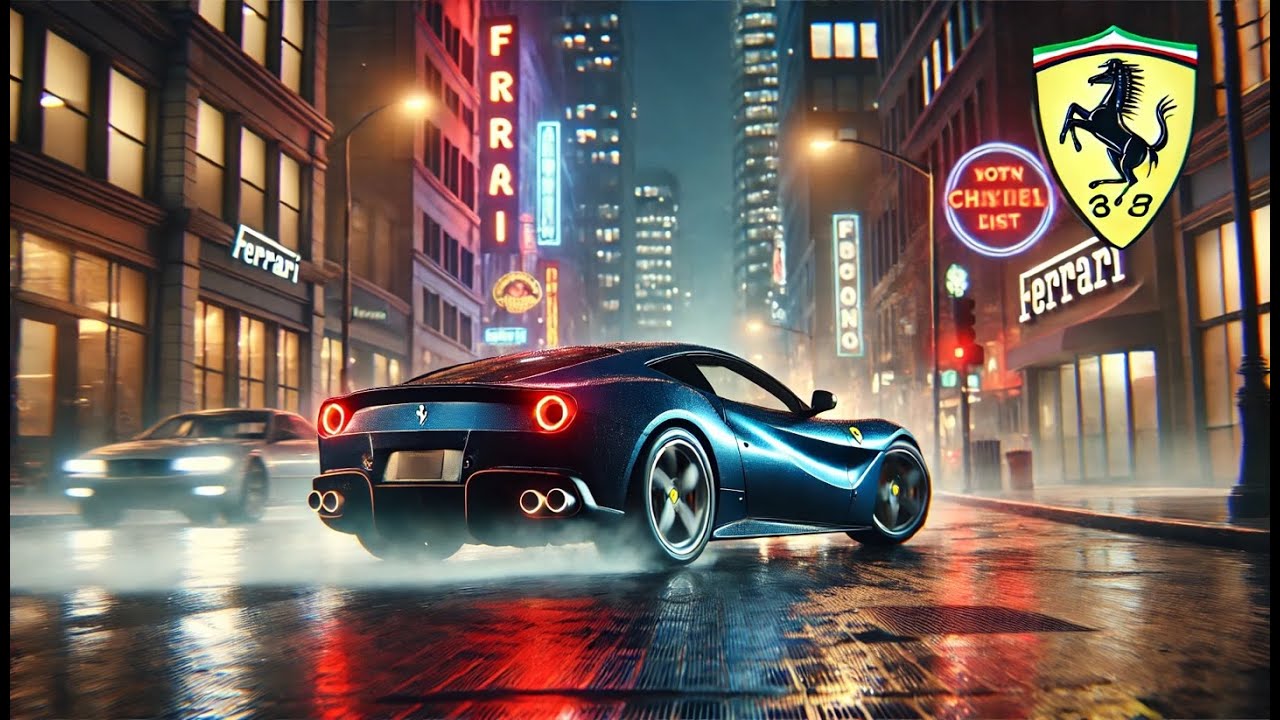 Ferrari Roma Night Drive | Engine & Exhaust Sound in the Dark! - YouTube