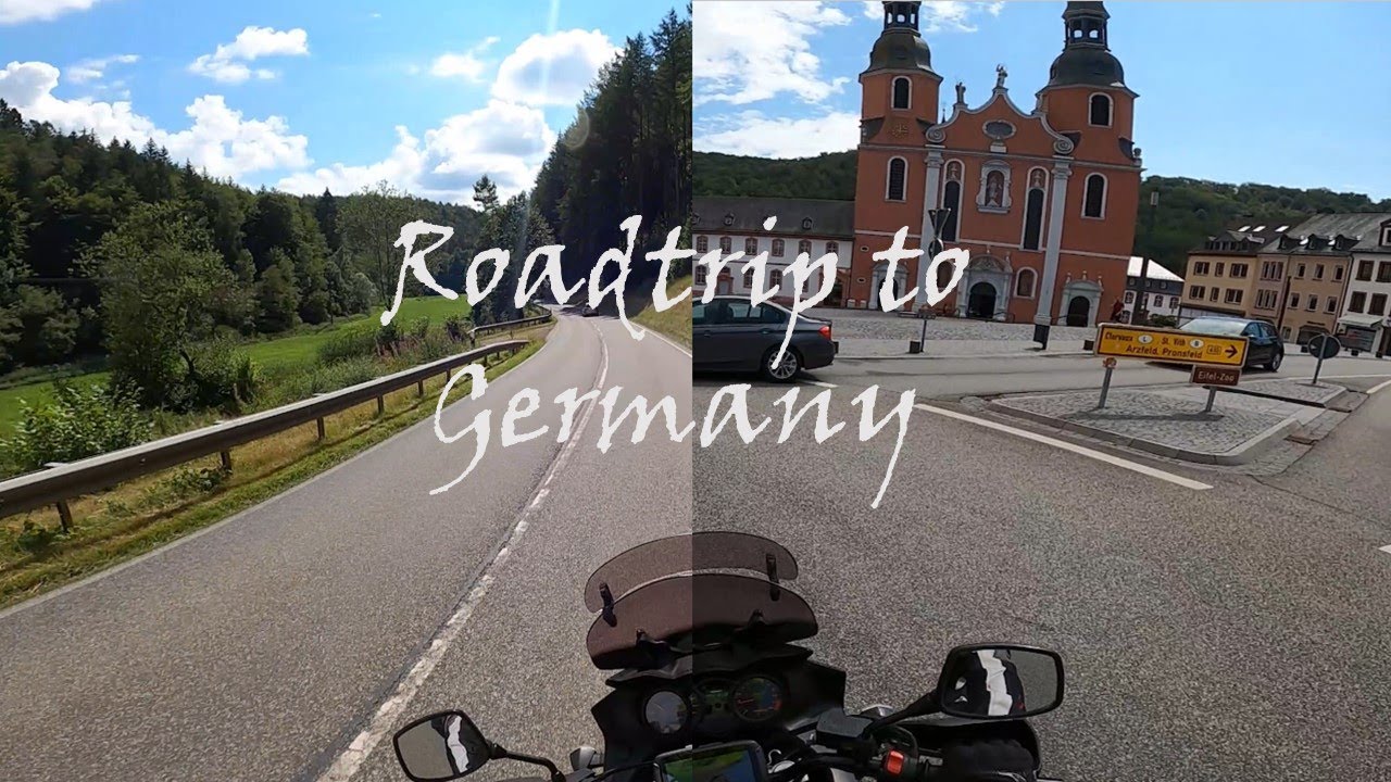 Germany Motorcycle Roadtrip Part One | Riding in The Eifel Region - YouTube