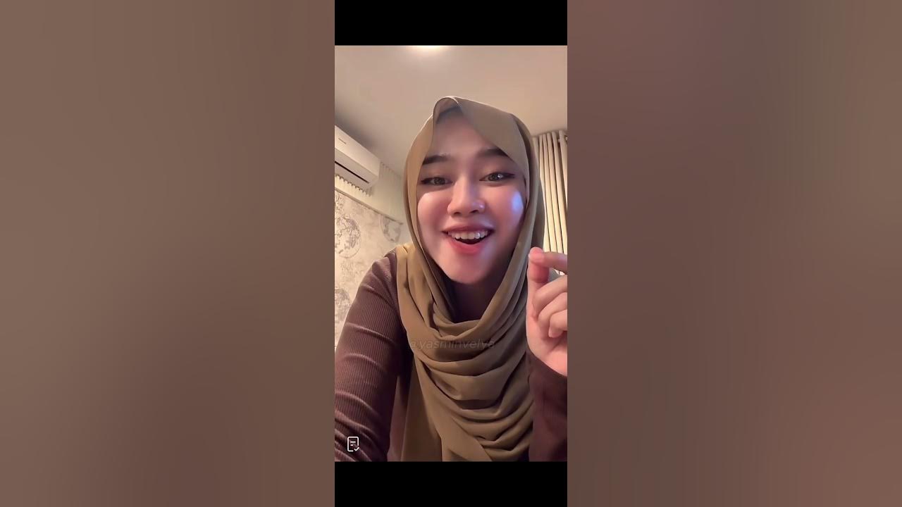 Live hijab rajut ketat niswah lagi nih #128 | ig@yasminvelya - YouTube