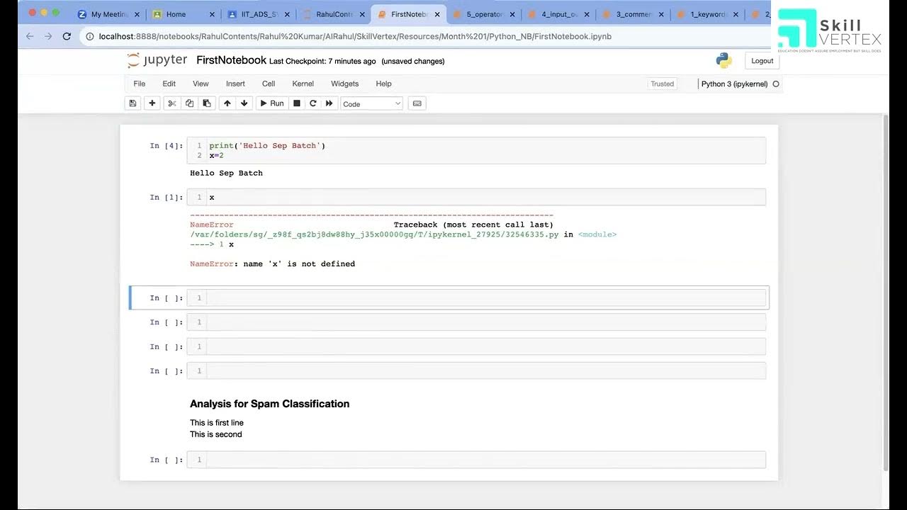 "Unlock the Power of Data Science with Python! 📊 SkillVertex #DataScience #PythonProgramming ...