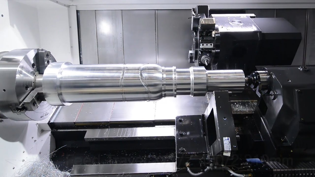 Manufacturing process on milling machine, turning excellent - YouTube