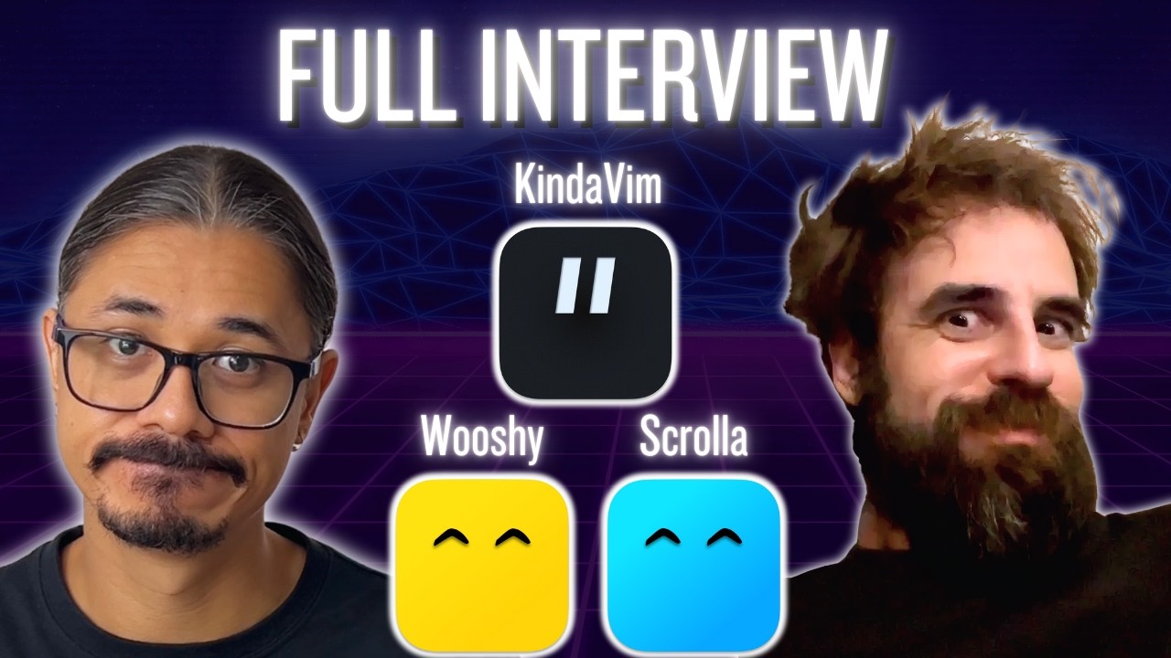 Can't Believe this Wacko Created kindaVim, Wooshy and Scrolla! - YouTube