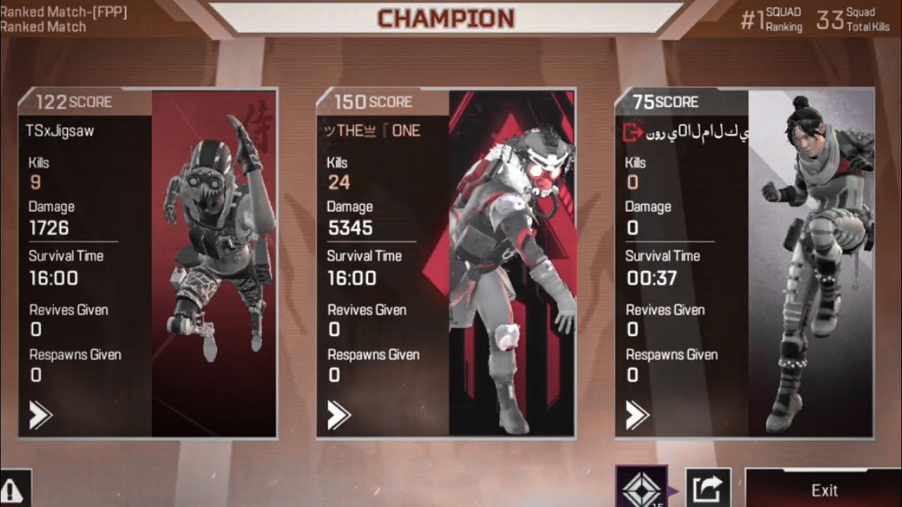 Apex Legends Mobile World Record after Release | 24 kills 5345 Damage ...