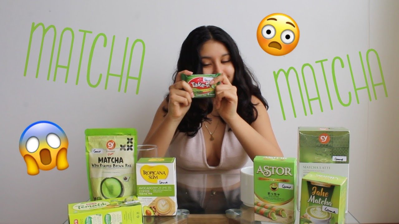 probando matcha por primera vez *horrible - YouTube
