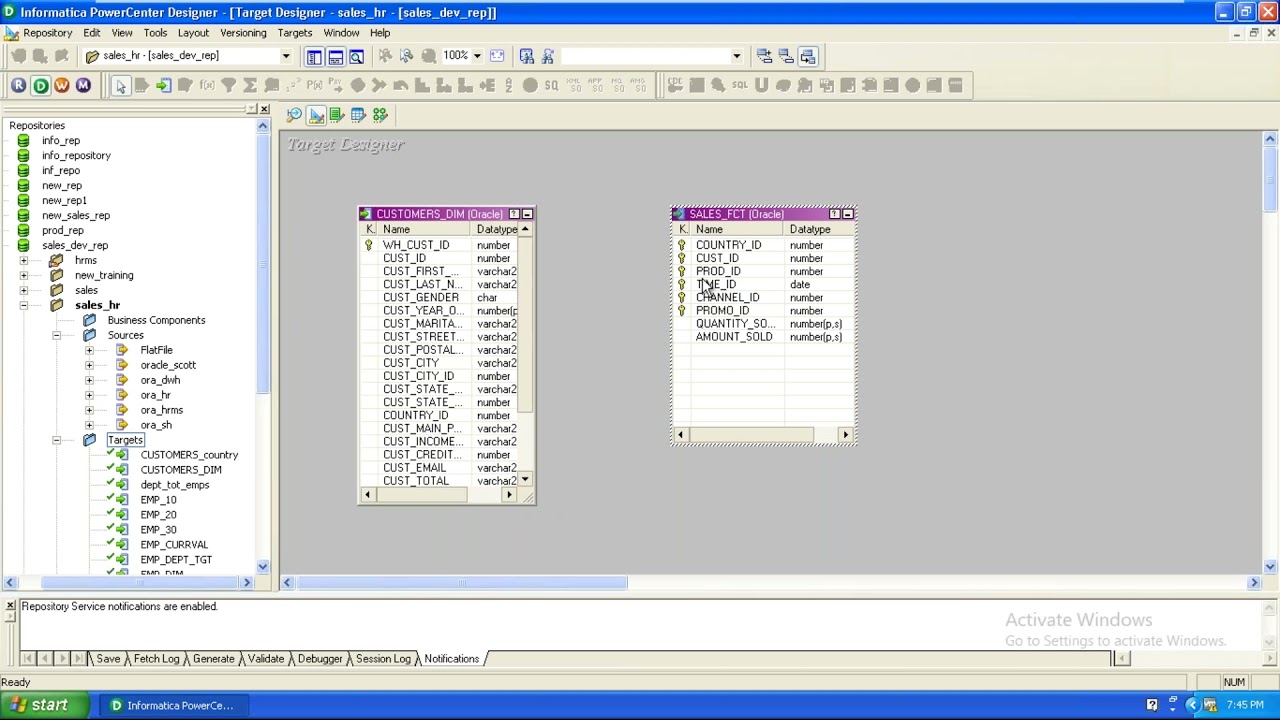 Informatica Powercenter Designer Parameter And Variables With Parameter Files Star Schema