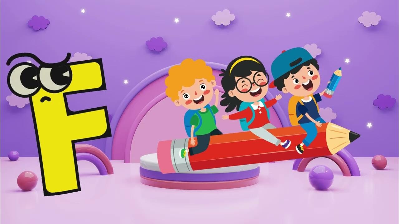 Phonics Letter F Song | F is for fish | ABC Song For Children | abc ...