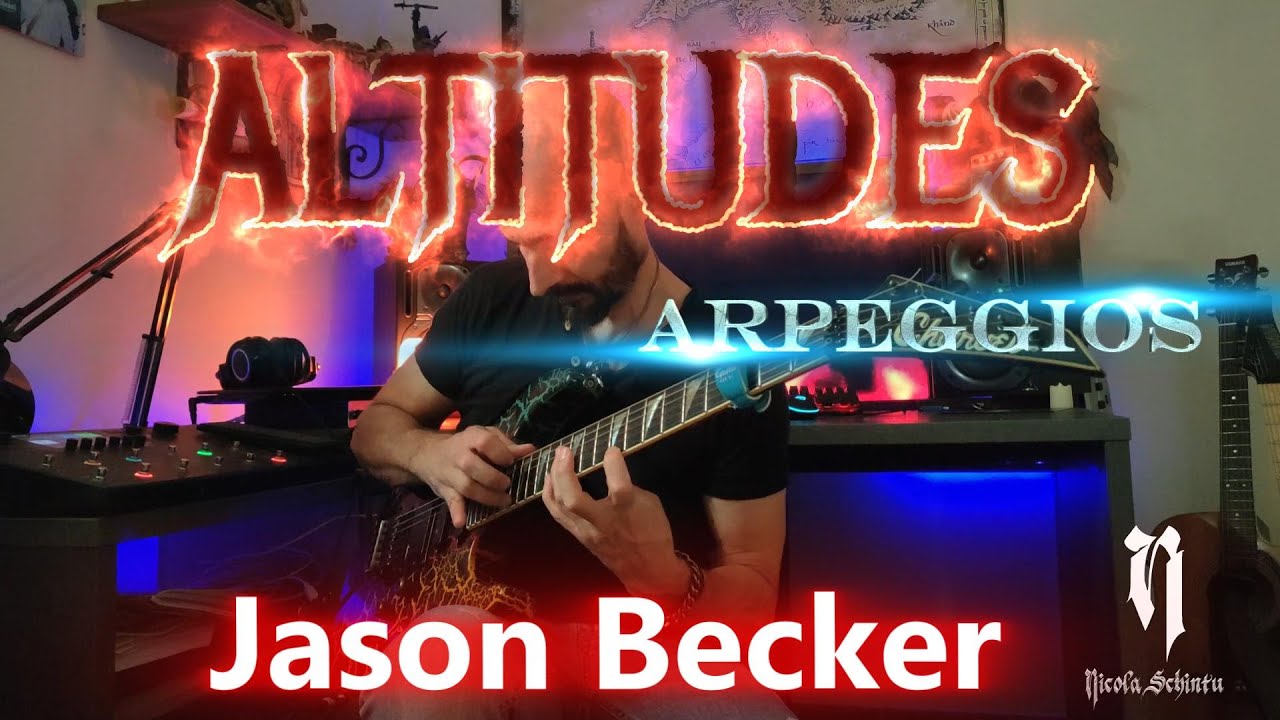 ALTITUDES TAPPING Arpeggios - Jason Becker by Nicola Schintu - YouTube