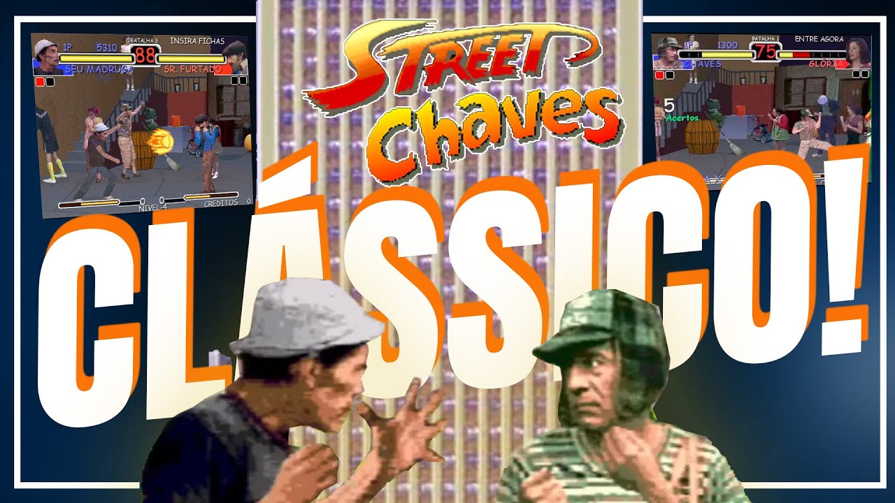 STREET CHAVES: O jogo pirata e divertido que conquistou o Brasil - YouTube
