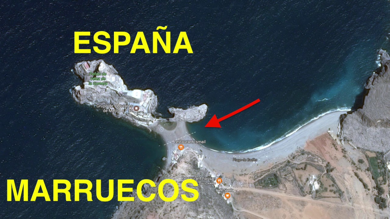 La frontera más pequeña del mundo - The smallest border of the world ...