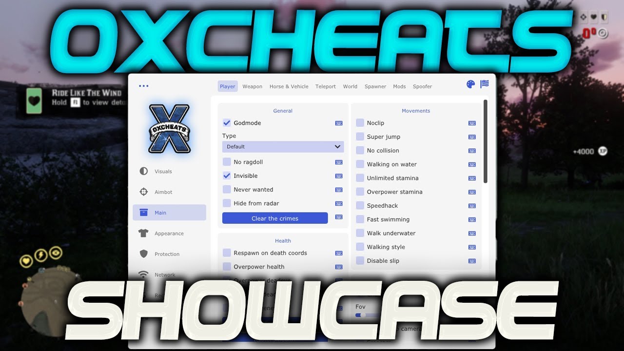 *NEW* 0xCheats Mod Menu Showcase | Red Dead Online - YouTube