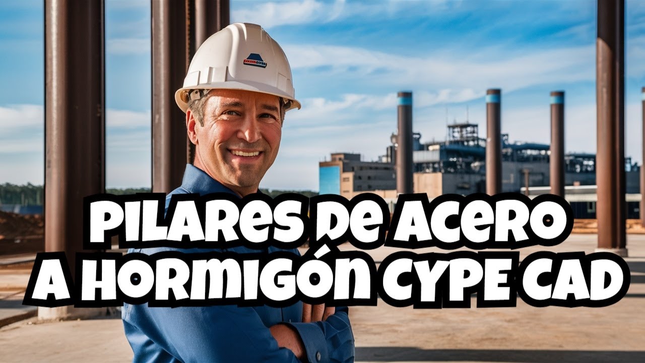 ¿Pilar de Hormigón o Acero? Aprende a Cambiarlos en CYPECAD - YouTube