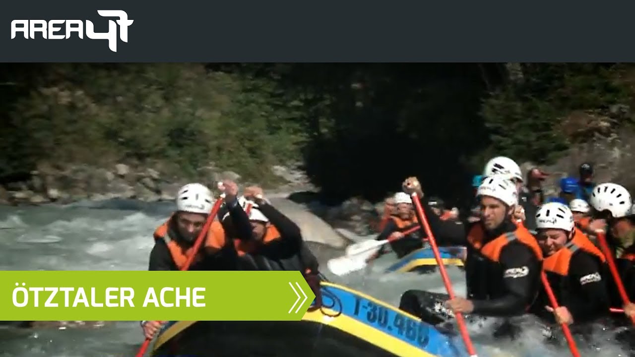 Rafting Ötztaler Ache | AREA 47 - Tirol - YouTube