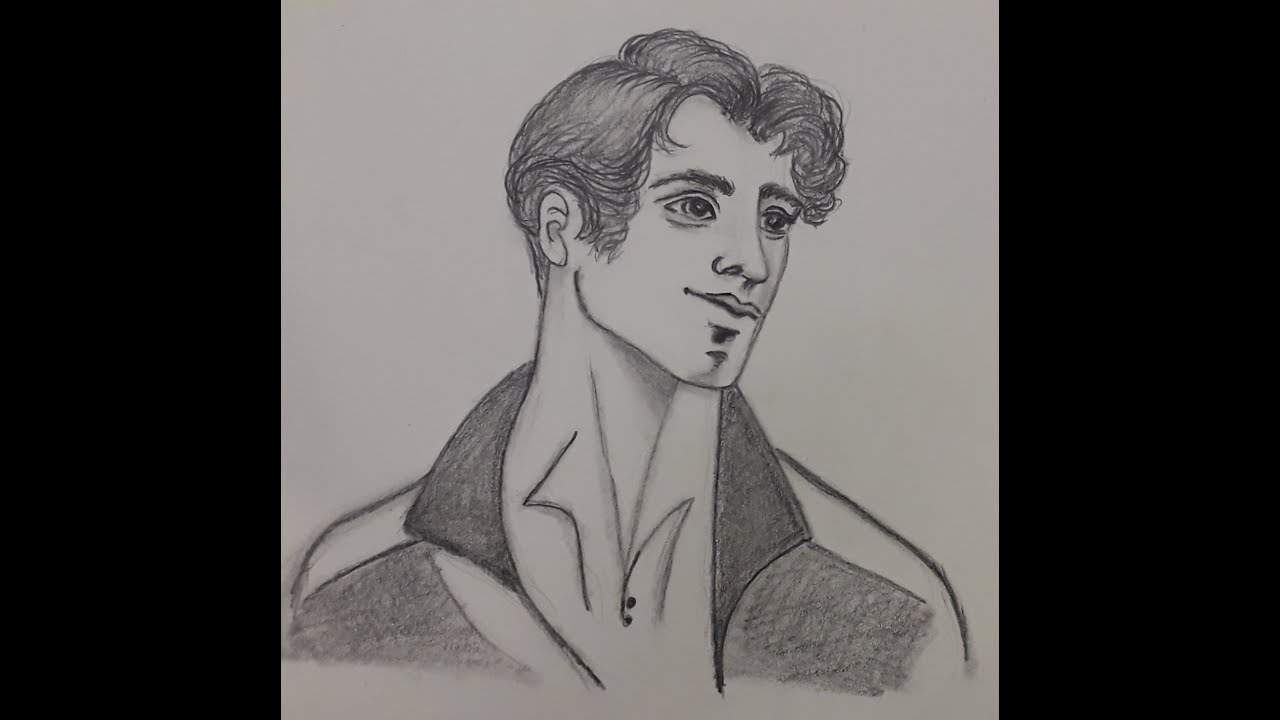 Filling my sketchbook | Drawing with graphite pencils - YouTube