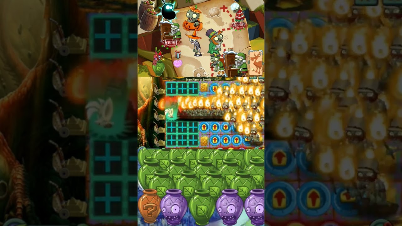 Pvz 2 - Which Plants Can Defense Torchlight Zombies ? #3 #shorts - YouTube