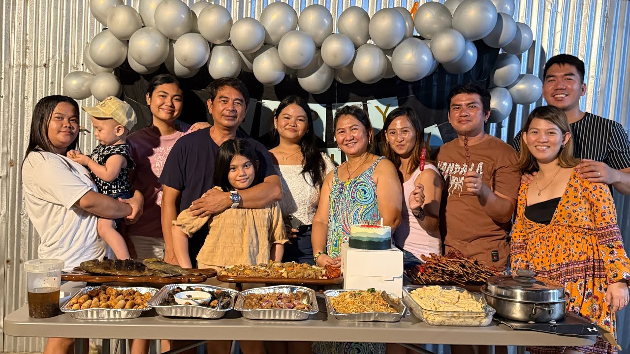 Birthday Celebration Ihaw ihaw Style - YouTube
