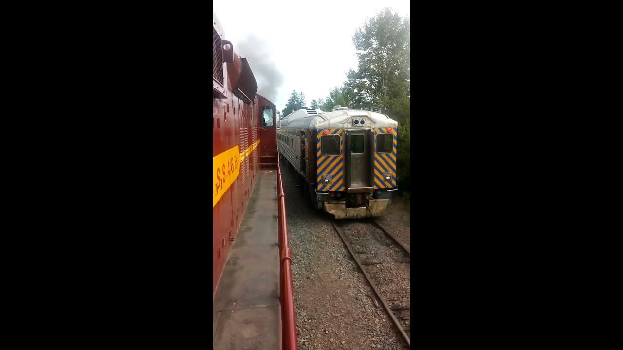 Duluth Missabe & Iron Range, DM&IR 332 Excursion - YouTube