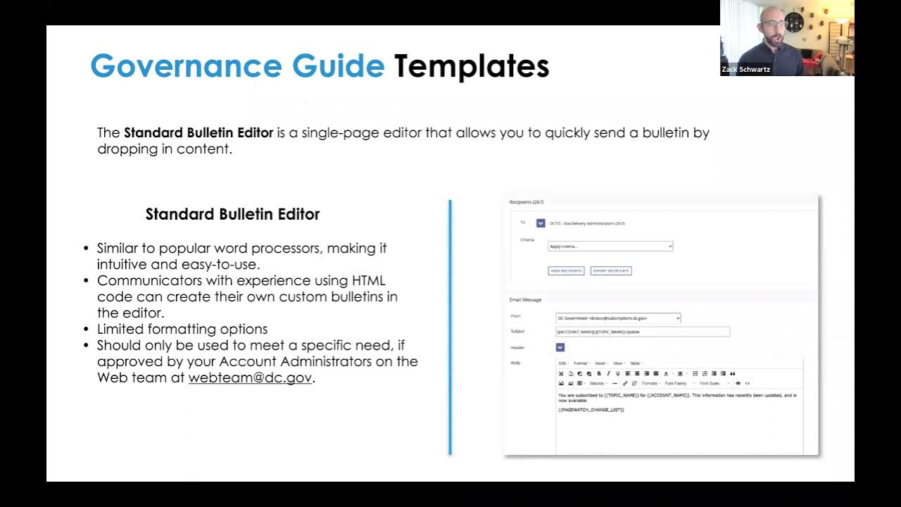 Welcome to govDelivery - Administrator Training #2 - YouTube