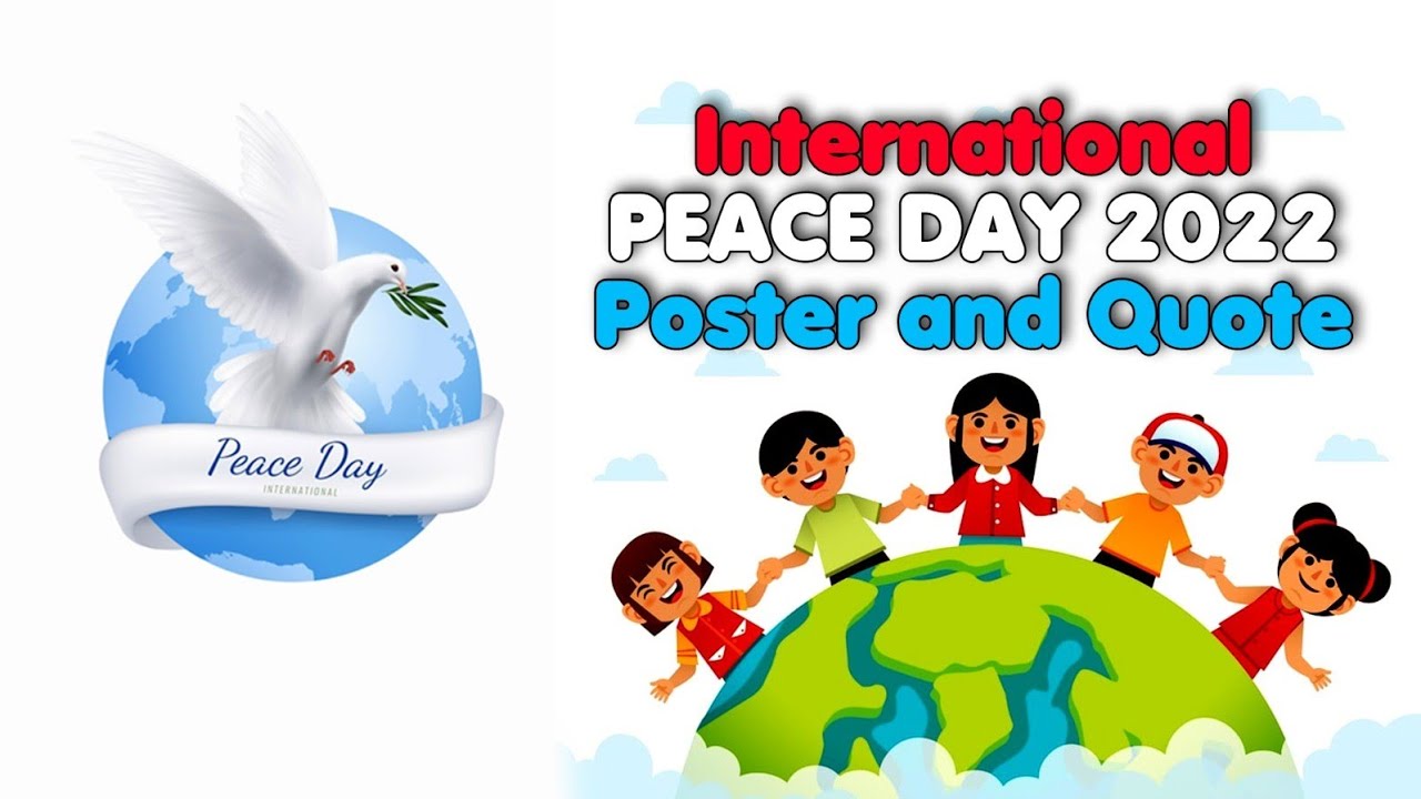 International Peace Day 2022/Poster /Quote - YouTube